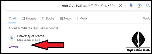 ems2.ut.ac.ir | ورود به سامانه بهستان دانشگاه تهران - سایت گلستان
